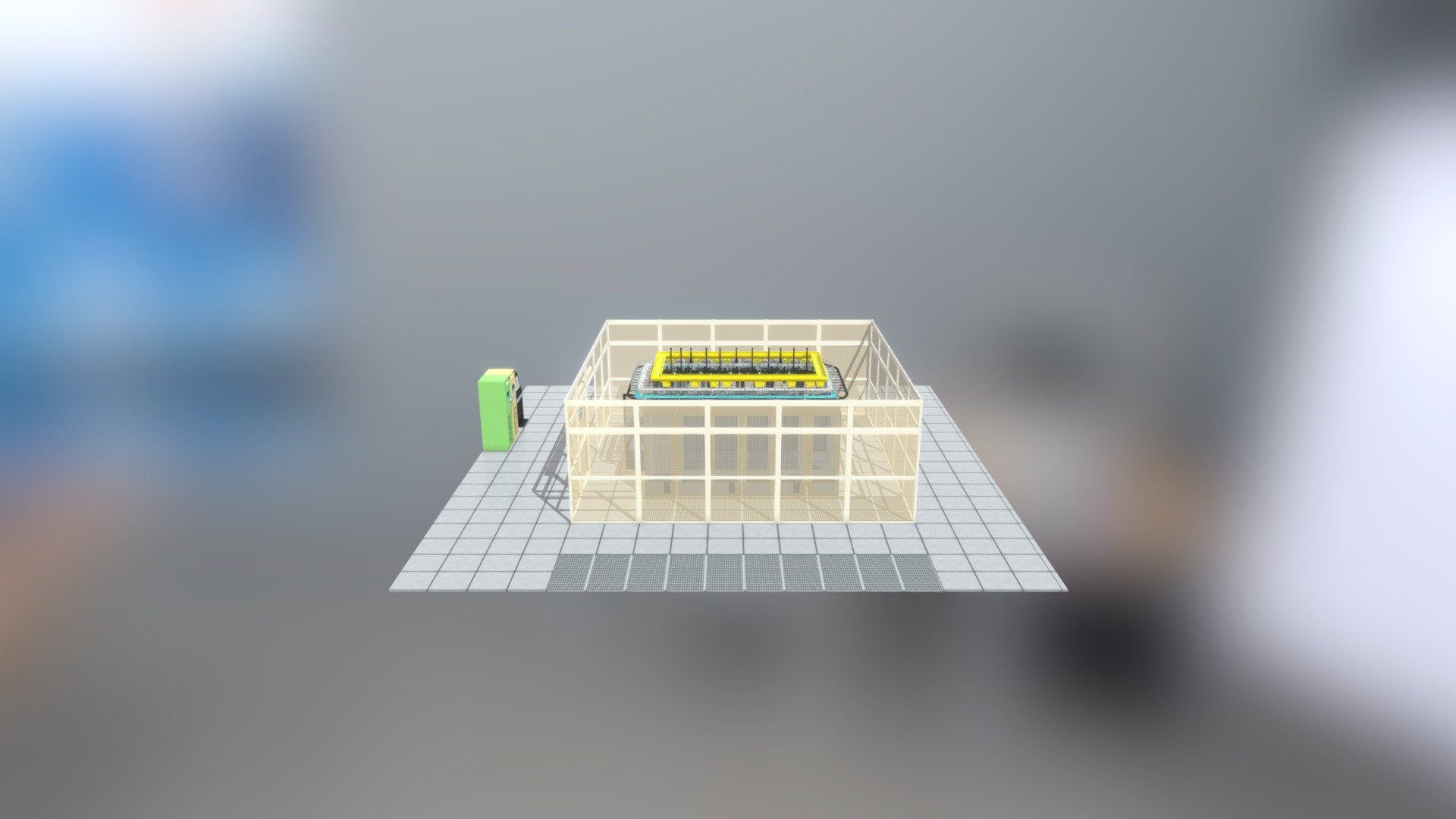 Customized Server Room - 3D model by BQ (@CHT-IDC) [8f807d4] - Sketchfab