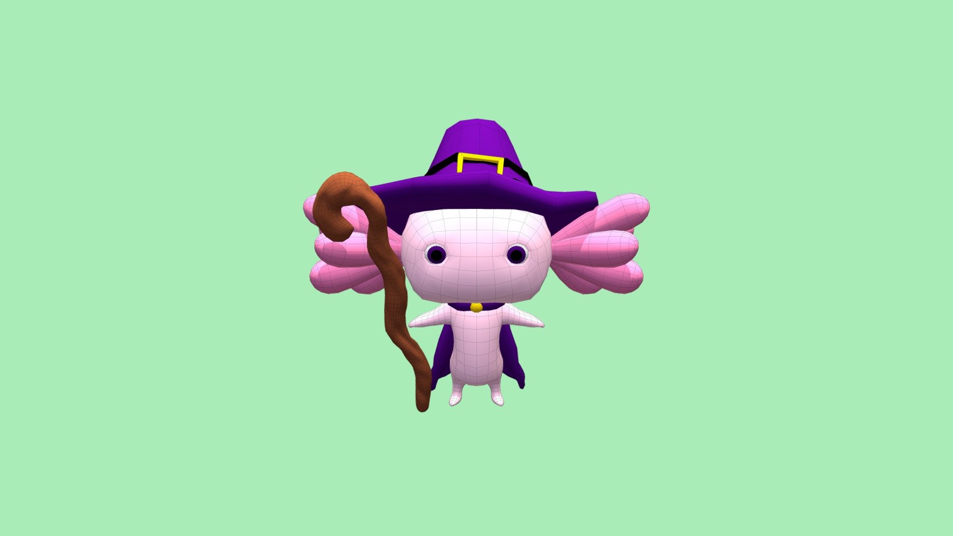Axolotl - 3D model by Aga Malina (@agaraspberry) [8f8111c] - Sketchfab