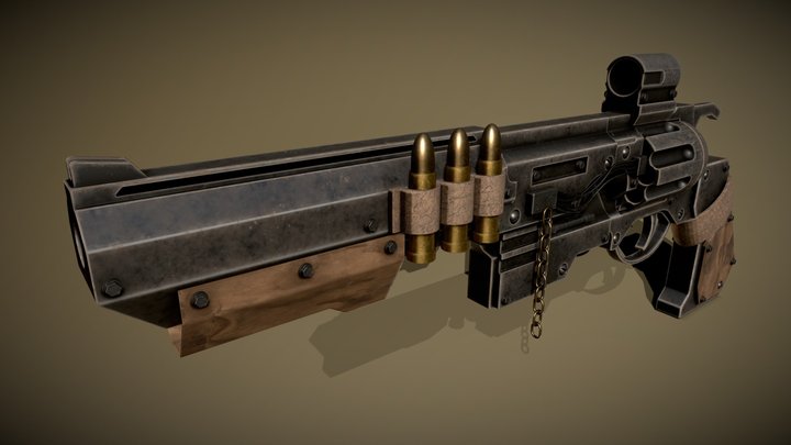 Revolver 3D models - Sketchfab