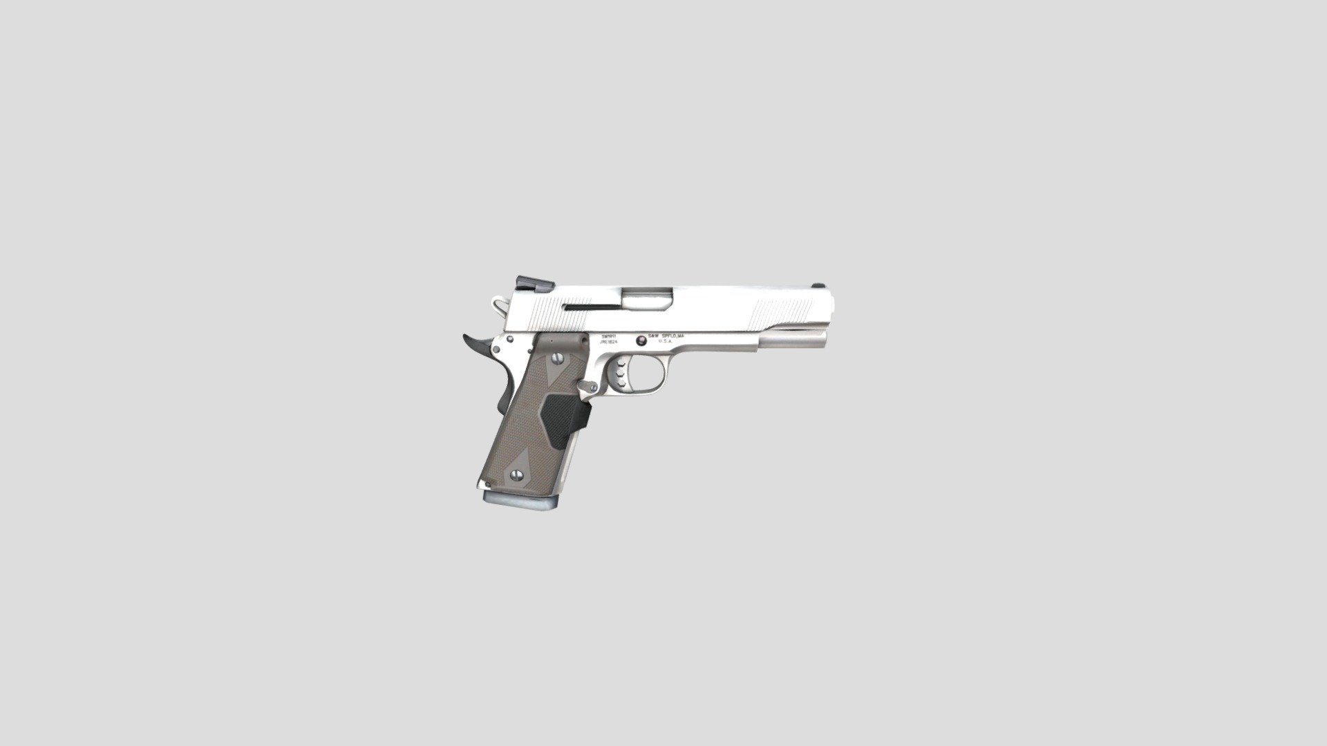 Gun - 3D model by hasnaaoubaid [8f818f1] - Sketchfab