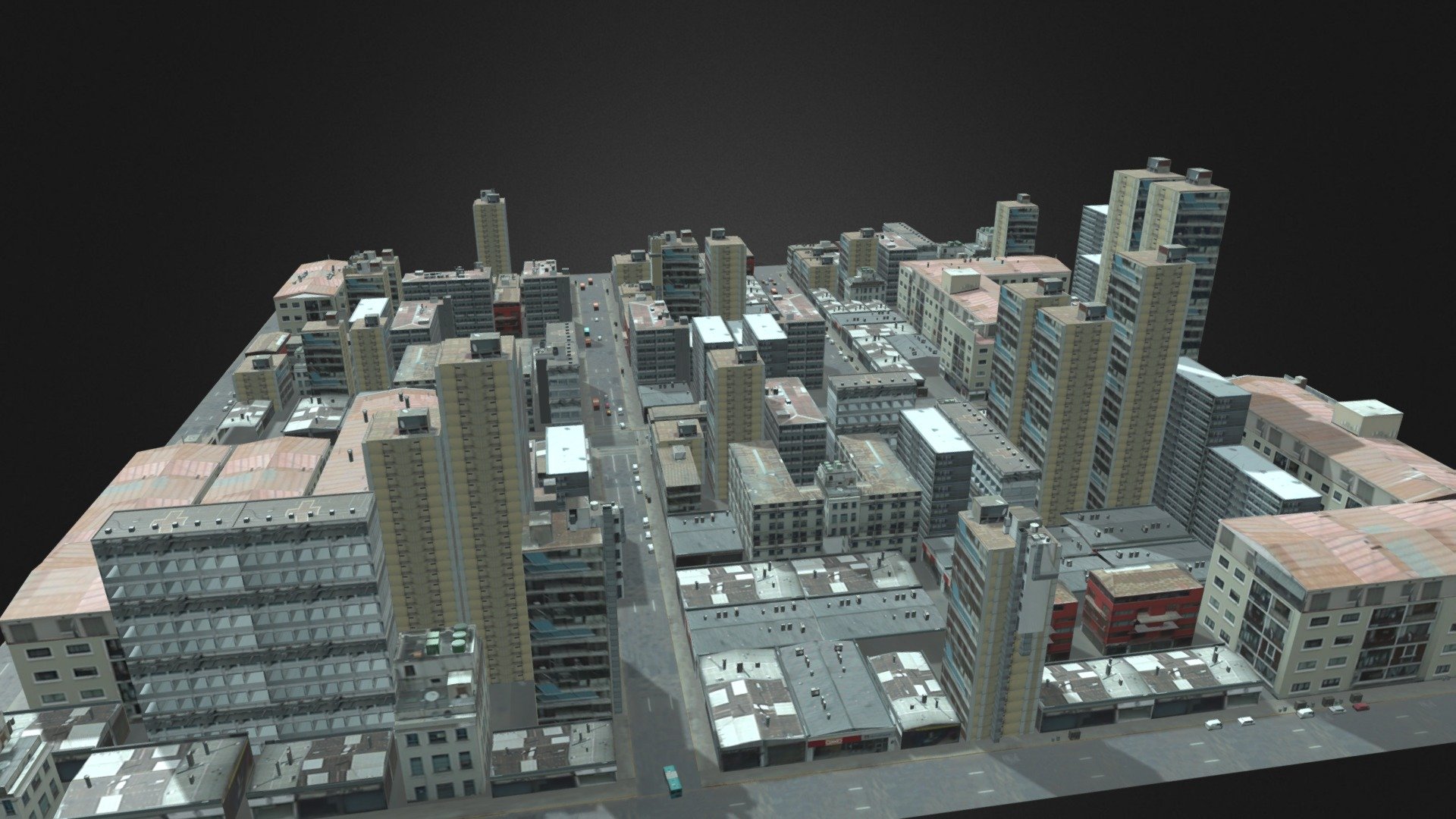 City - Download Free 3D model by AdityaAmbatkar (@AdityaAmbatkar ...