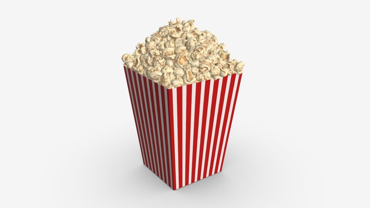 Popcorn 3D models - Sketchfab