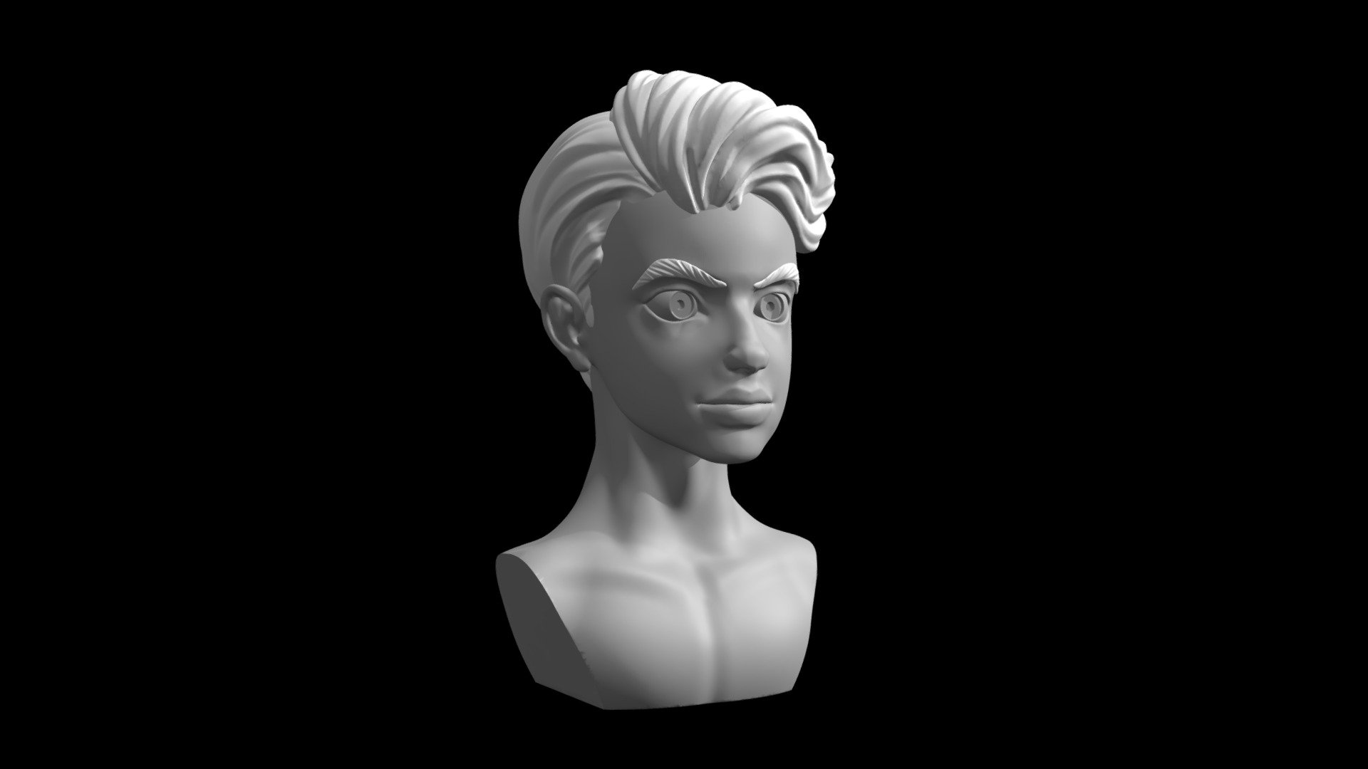 Man's bust - 3D model by Ivan Nechaev (@nechaev-ivan) [8f82d17] - Sketchfab