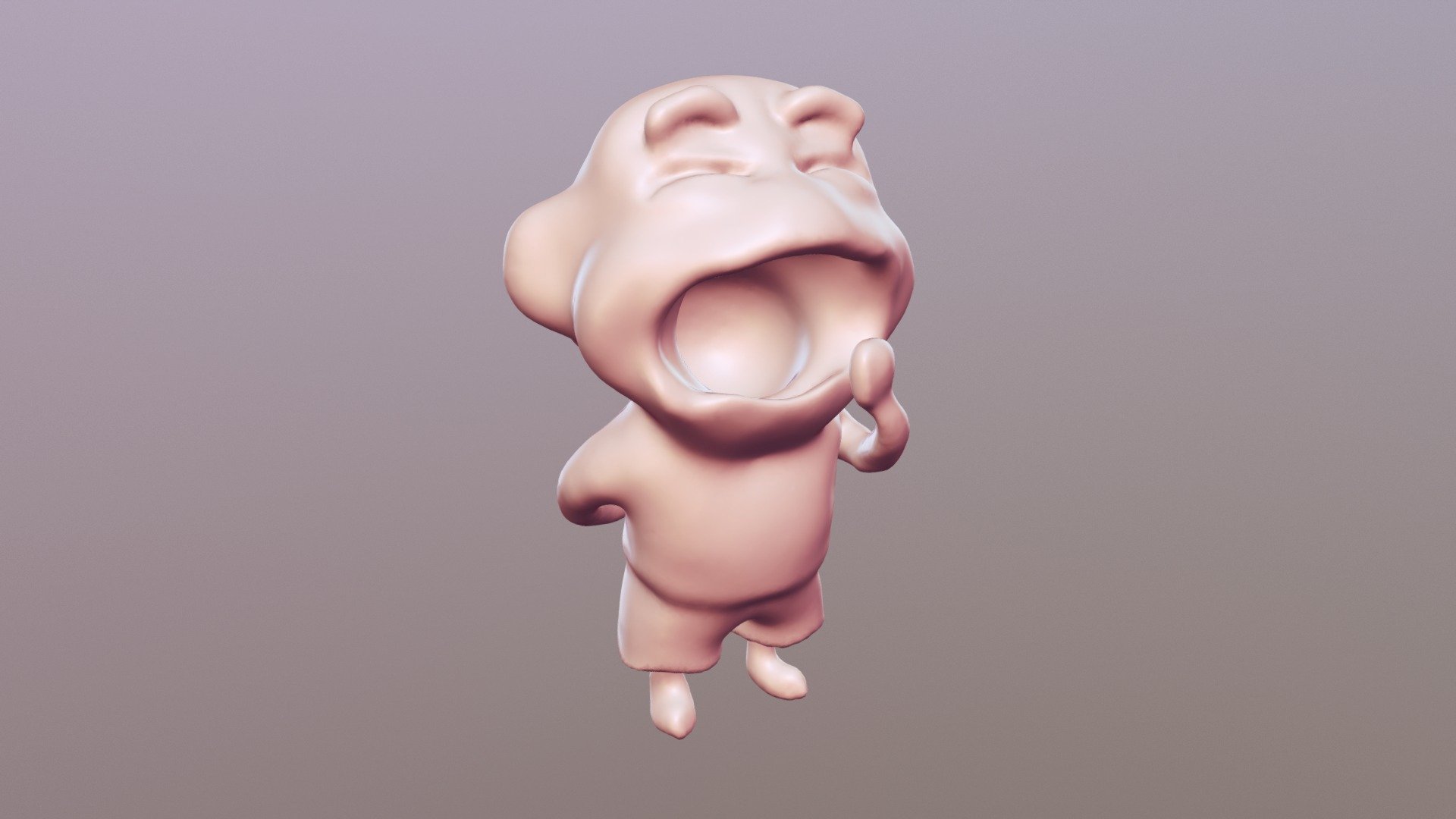 #SculptJanuary18 - Day 17: Boredom - Download Free 3D model by ...