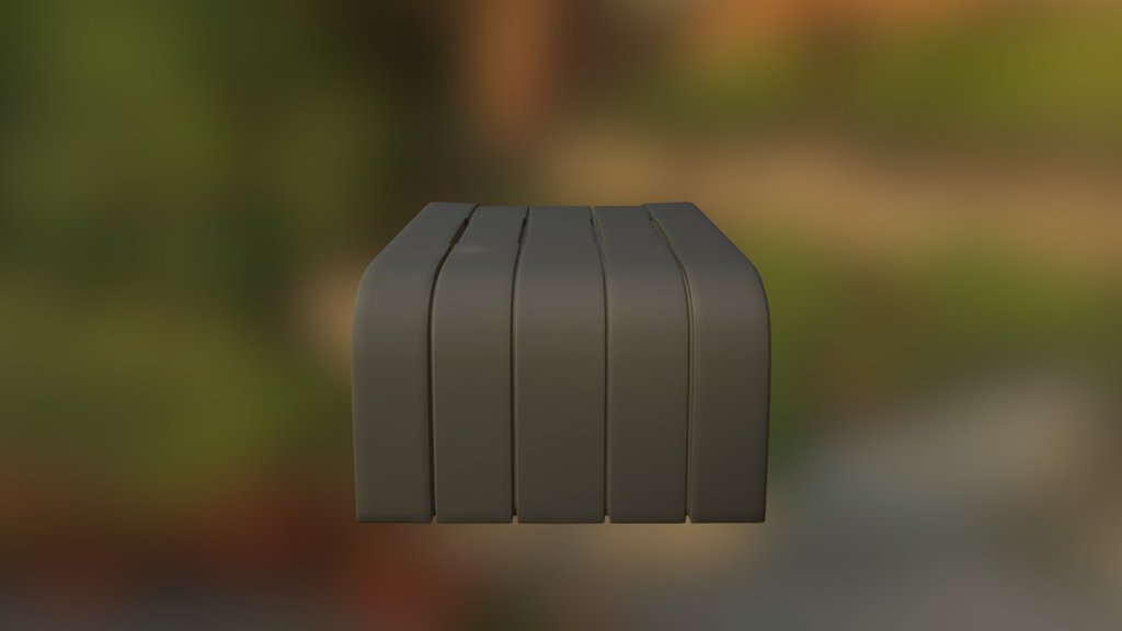 Groove Table-grey - 3D model by denkain [8f85ac7] - Sketchfab