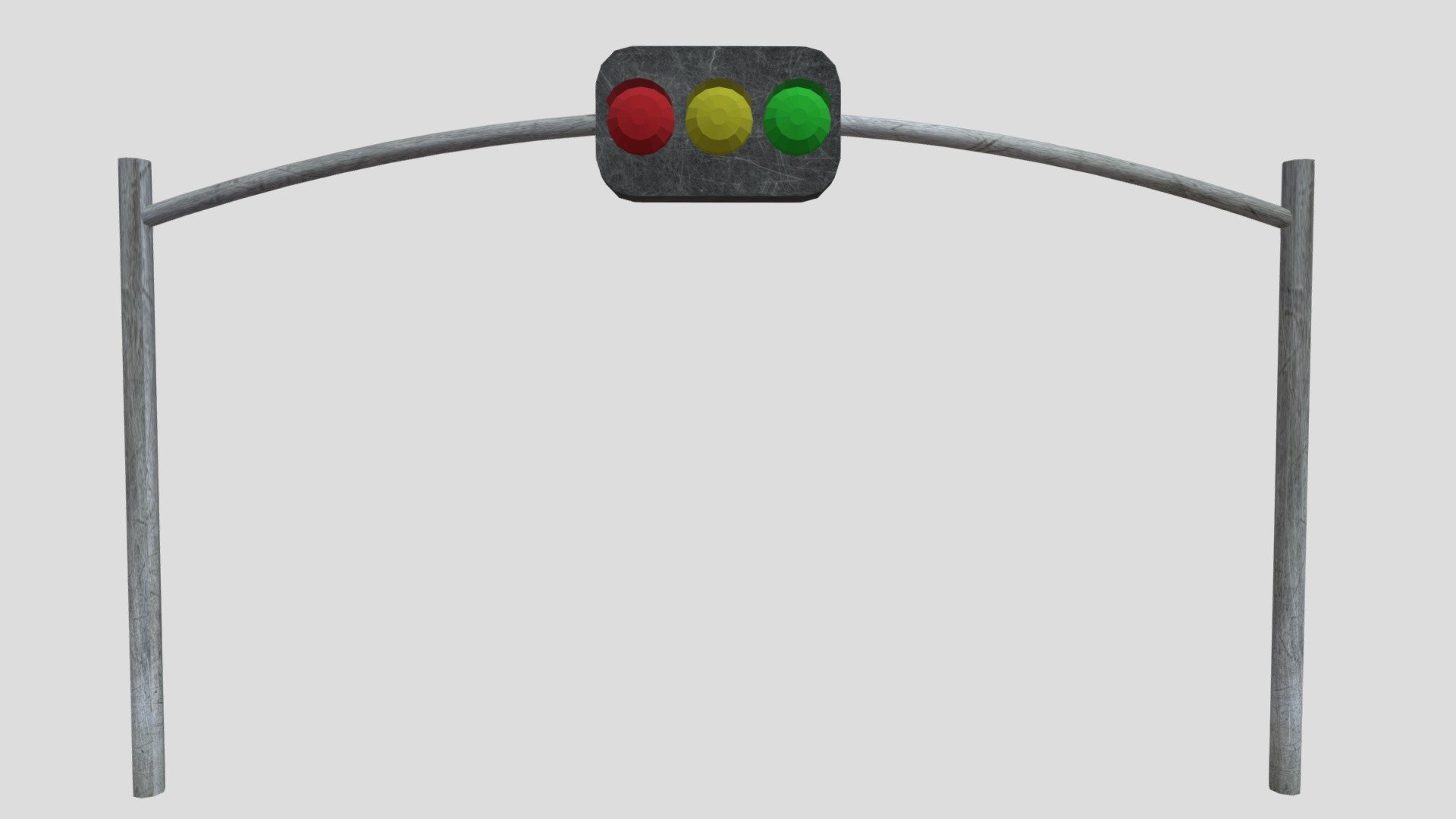 Low Poly Starting Light - 3D model by Cael_Salad [8f87053] - Sketchfab