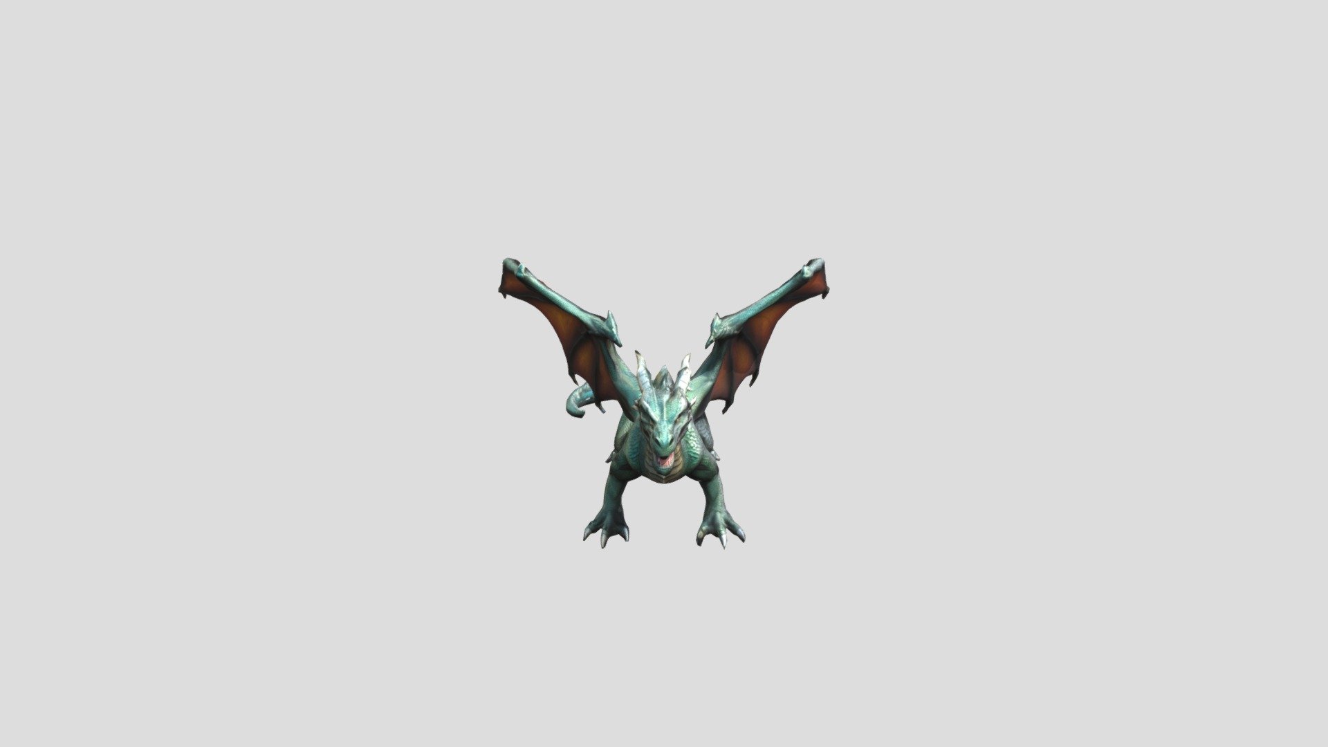 Fully_detailed_dragon - 3D model by derr2035 [8f87736] - Sketchfab