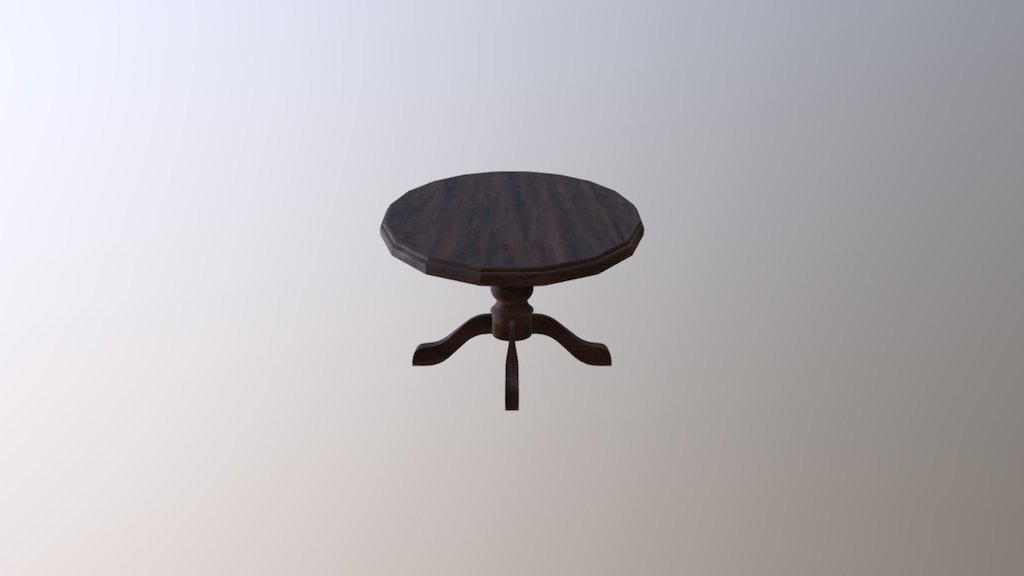 Round Table - Download Free 3D model by Dobes (@TobyGCreations ...