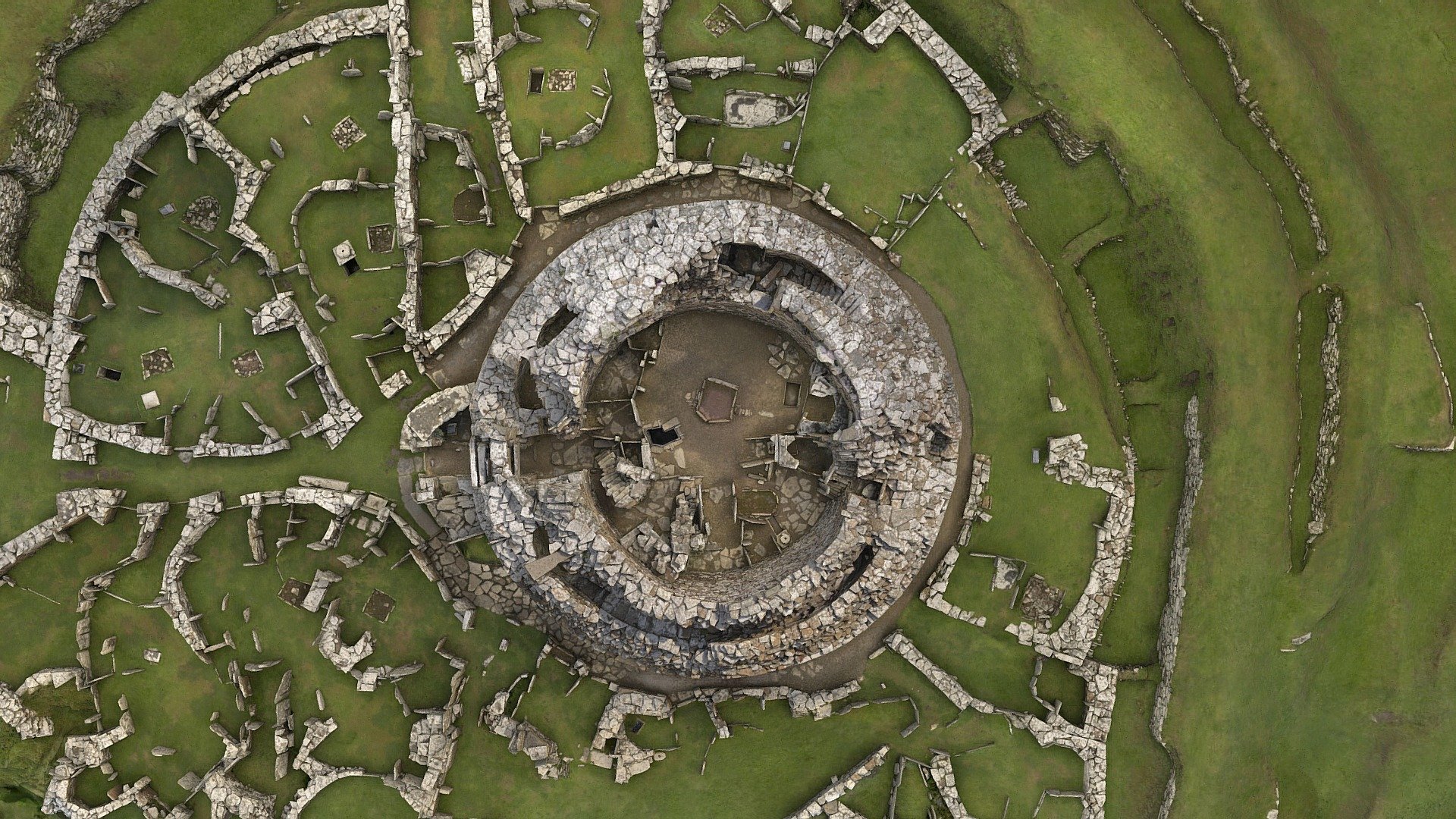 Broch of Gurness, Orkney - 3D model by Historic Environment Scotland ...