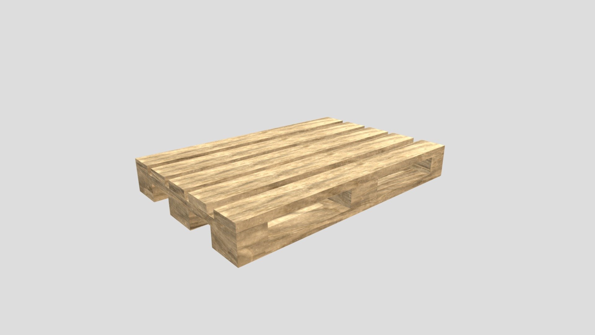 Pallet - Download Free 3D model by YdeJonge [8f8b909] - Sketchfab
