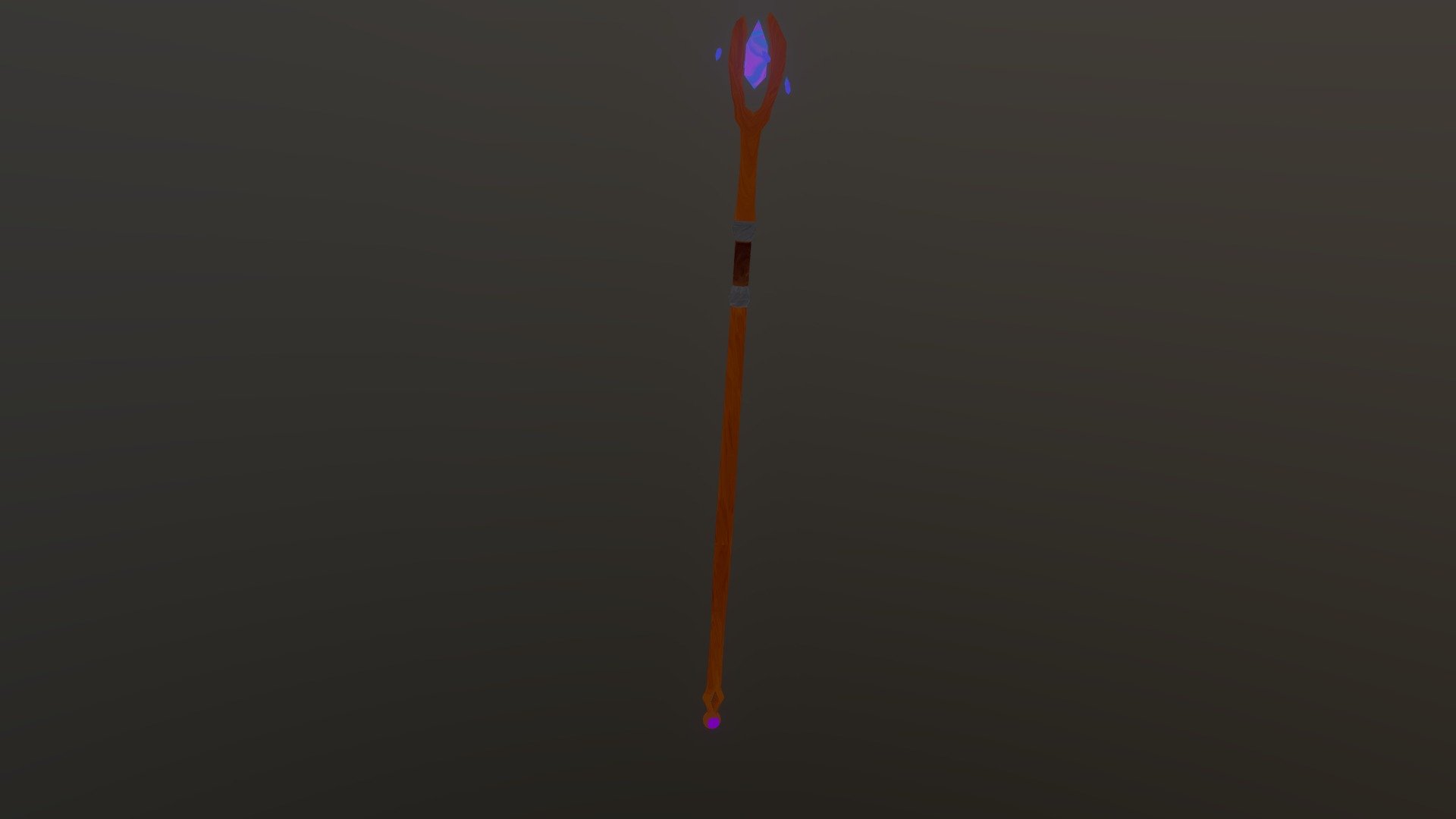 Magic Staff v2 - 3D model by nwittie [8f8ce9d] - Sketchfab