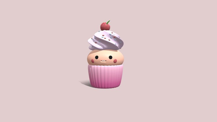 Cupcake 3D models - Sketchfab
