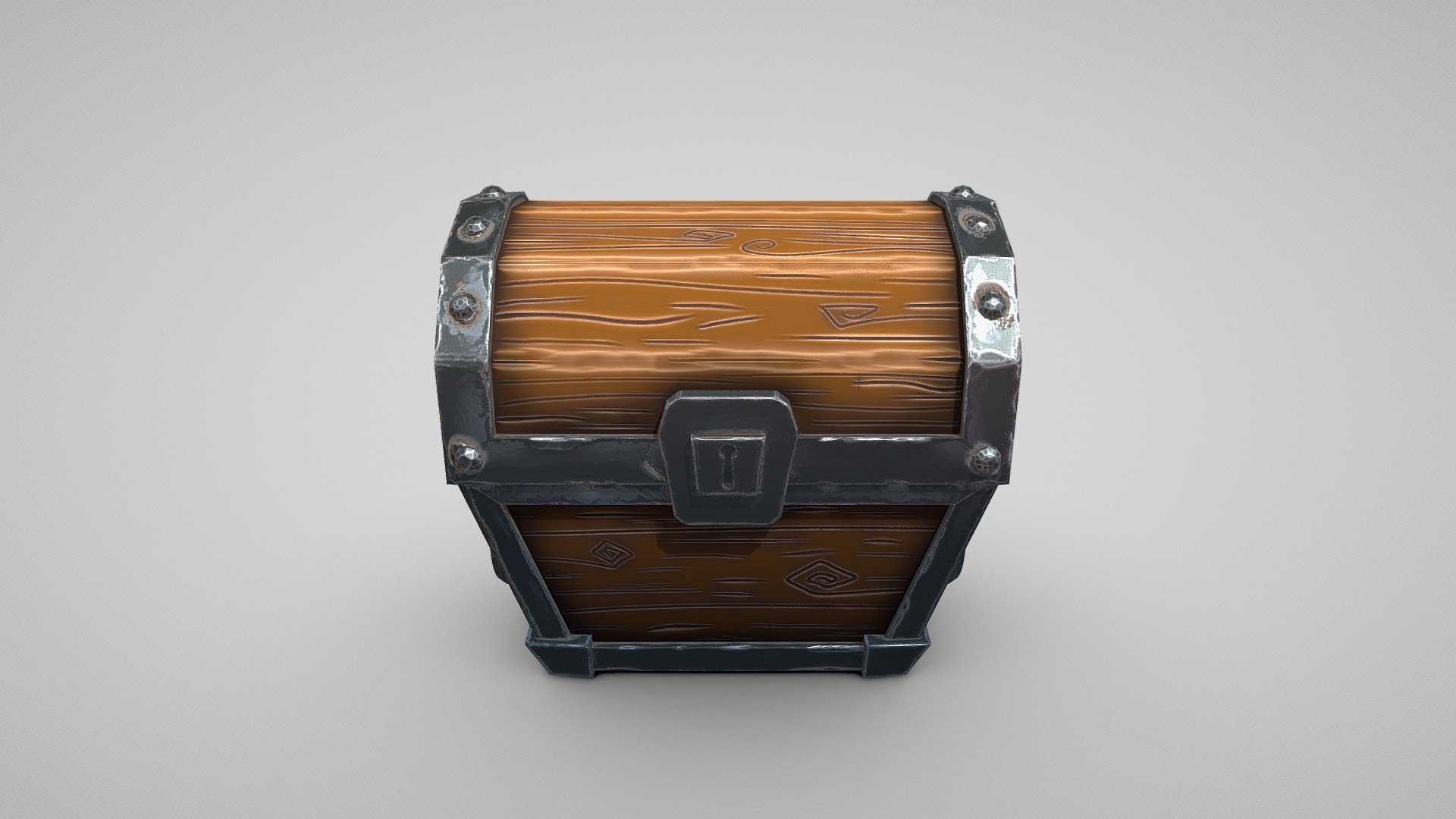 Stylized Chest 3D Model - 3D model by albert arques (@albertarques ...