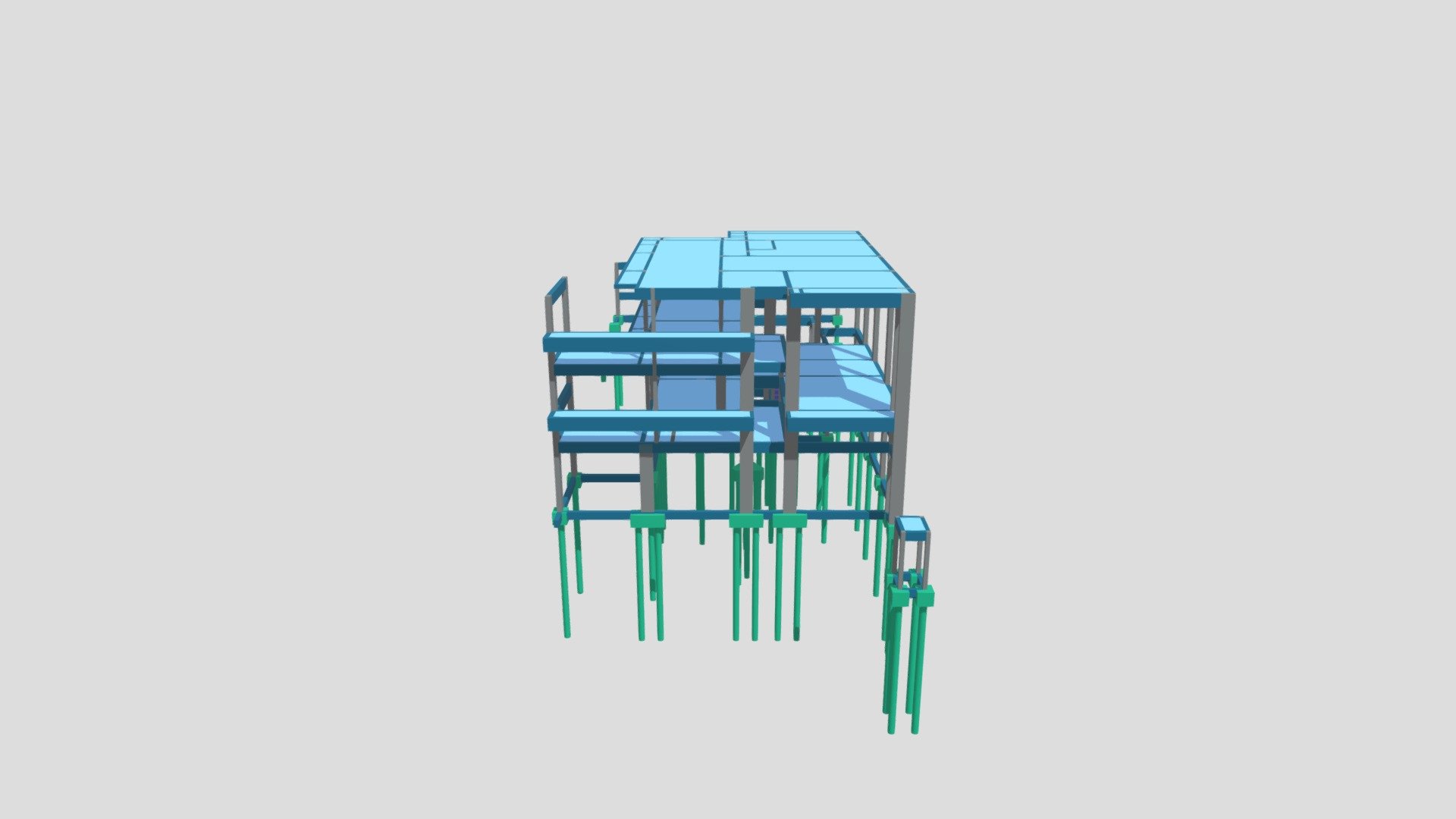 Jessica - Modelo Estrutural 3D - R0 - Download Free 3D model by ...