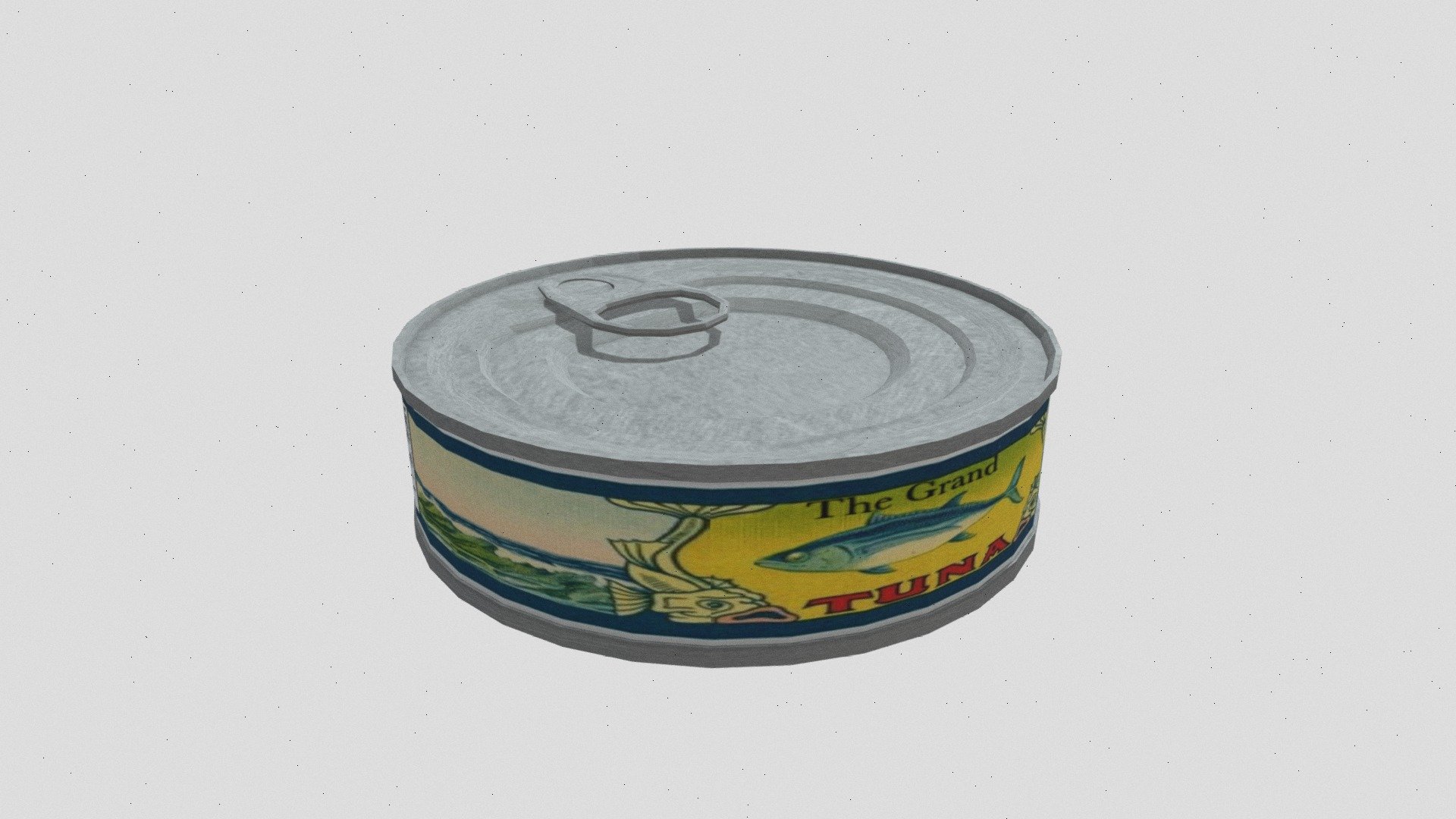Generic tuna can - Download Free 3D model by ChoboiAssets ...