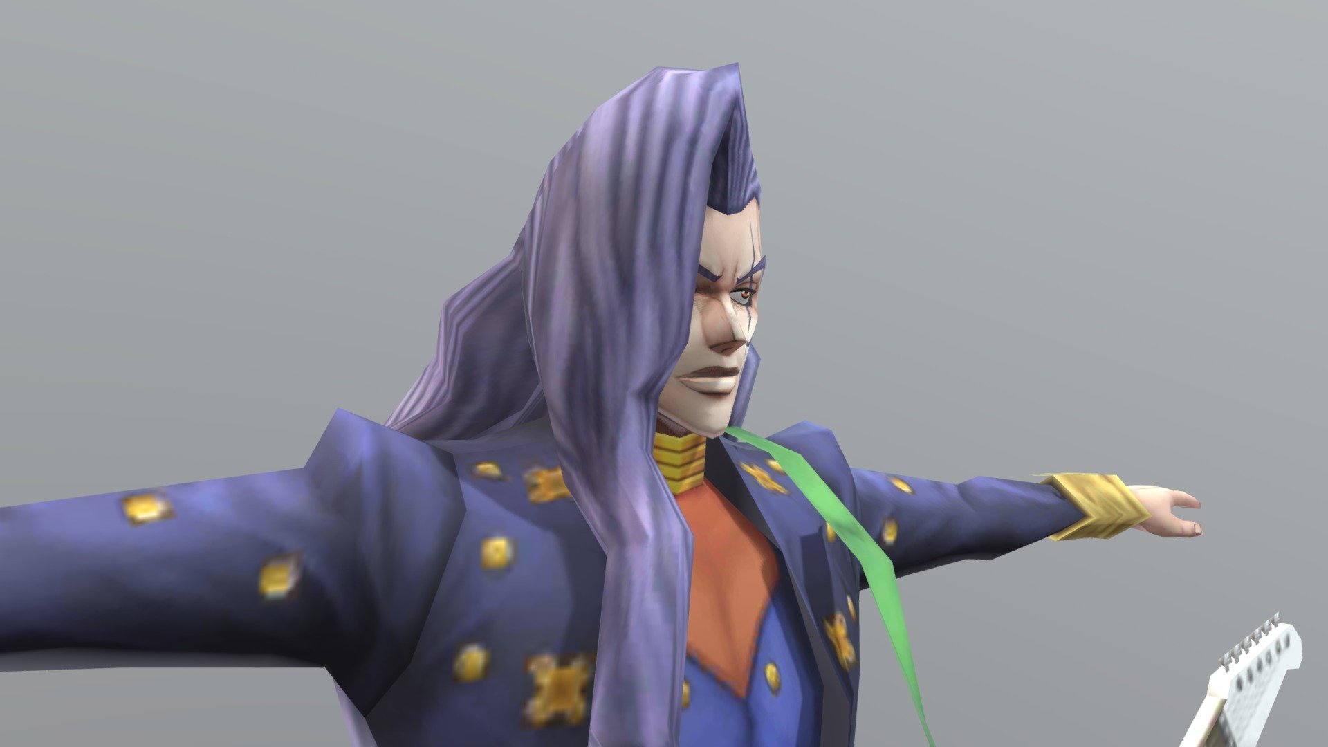 Akira Otoishi - JJBA Diamond Records - Download Free 3D model by Kairi ...