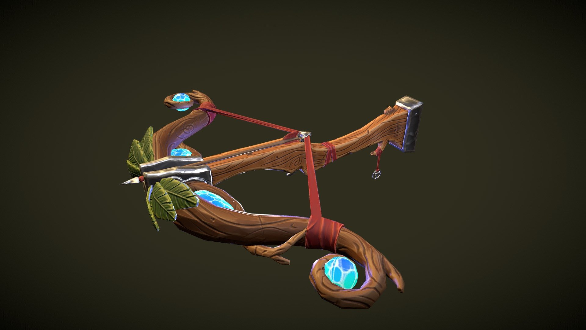 Stylized Crossbow - 3D model by Elzewire [8f91f19] - Sketchfab