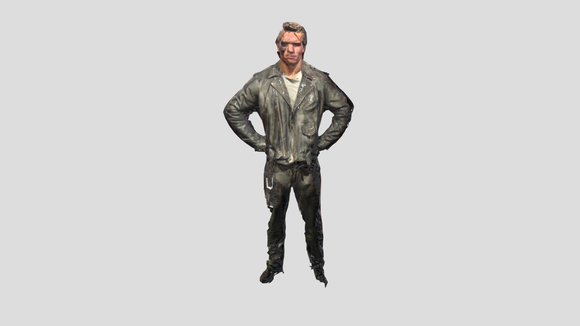 Arnold Schwarzenegger Terminator - Download Free 3D model by kenton ...
