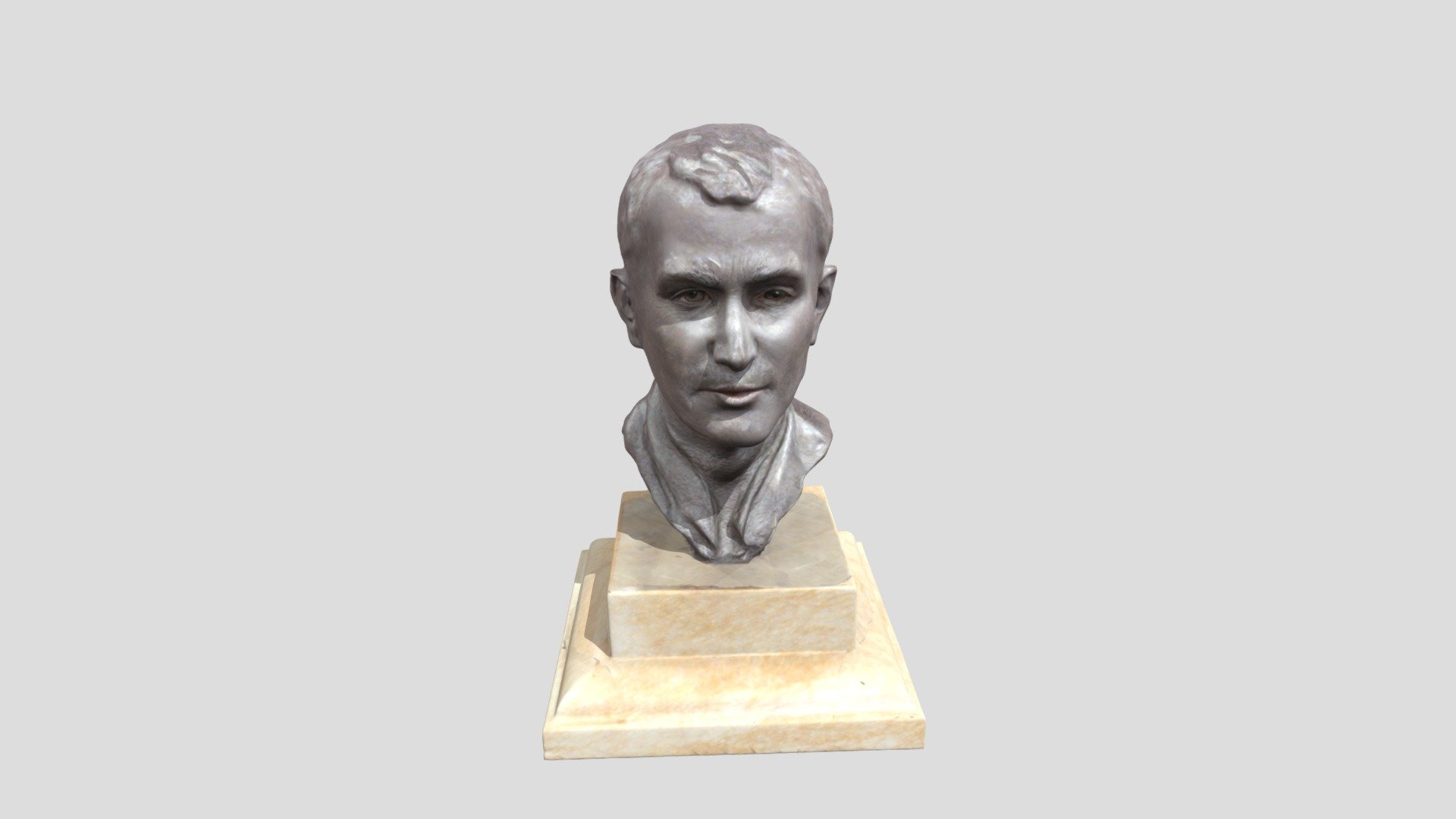 Alan Turing Bust - Download Free 3D model by Stephen Preston Engineer ...