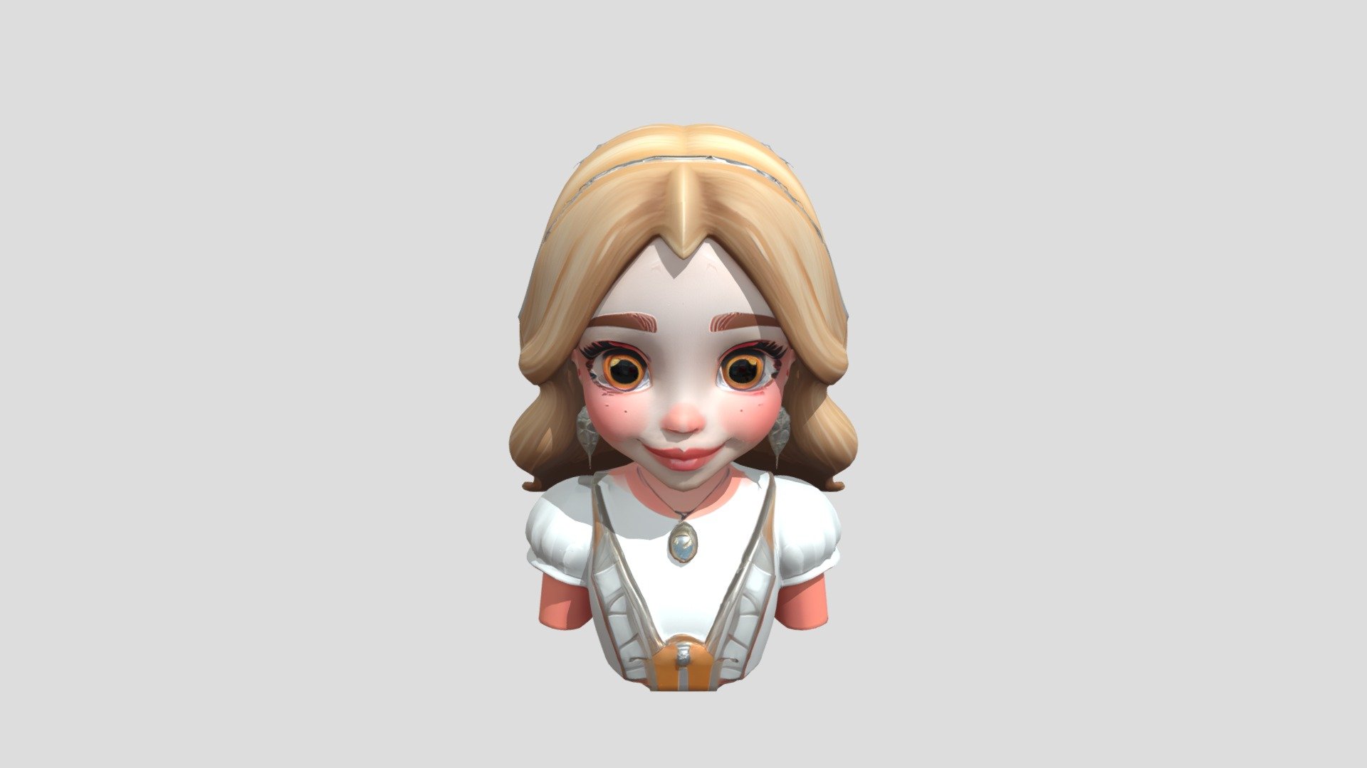 animated young woman - 3D model by HXR (@huangrong0227) [8f96a8a ...