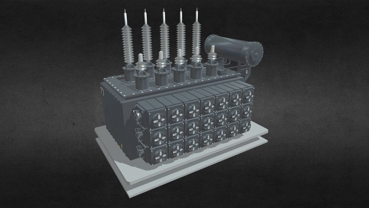 Substation 3D models - Sketchfab