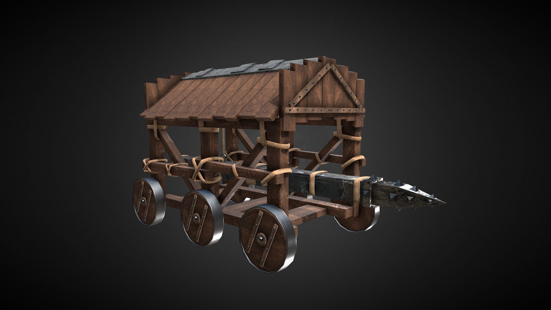Medieval RAM - 3D model by Arkaitz Fernández (@Sorrowoods) [8f97d34 ...