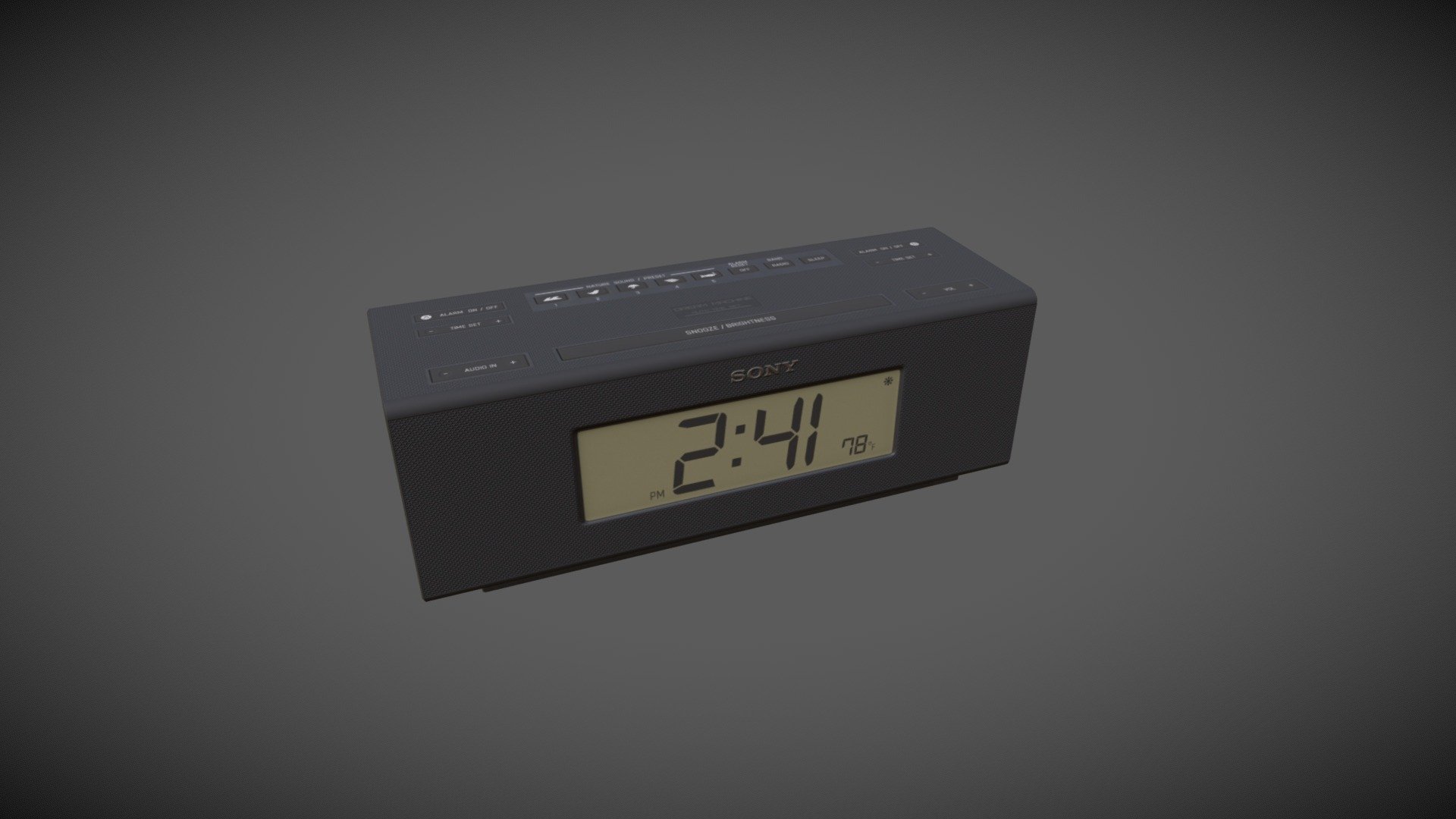 Digital Clock - 3D model by RyanPlasencia [8f97fe9] - Sketchfab
