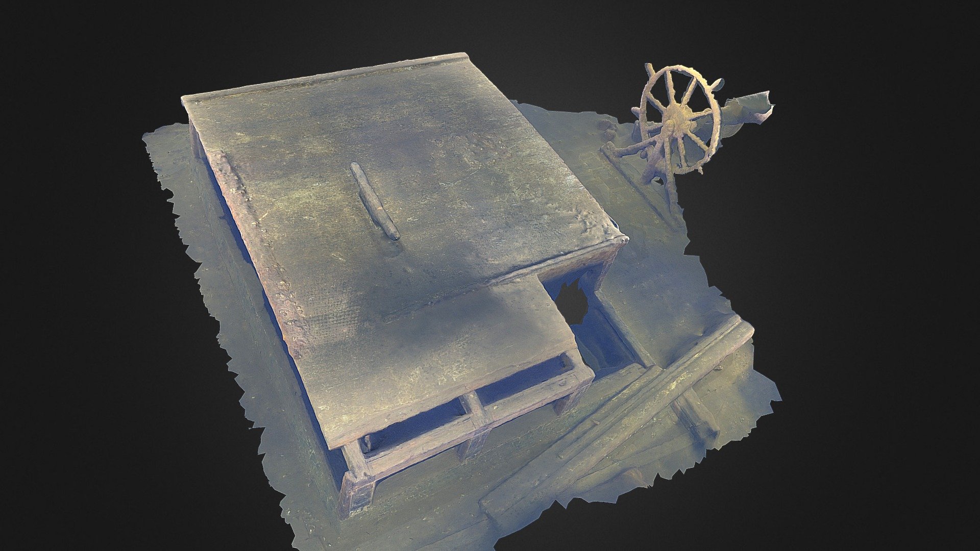 Sloop Cornelia Cabin And Wheel - Download Free 3D model by garyle802 ...