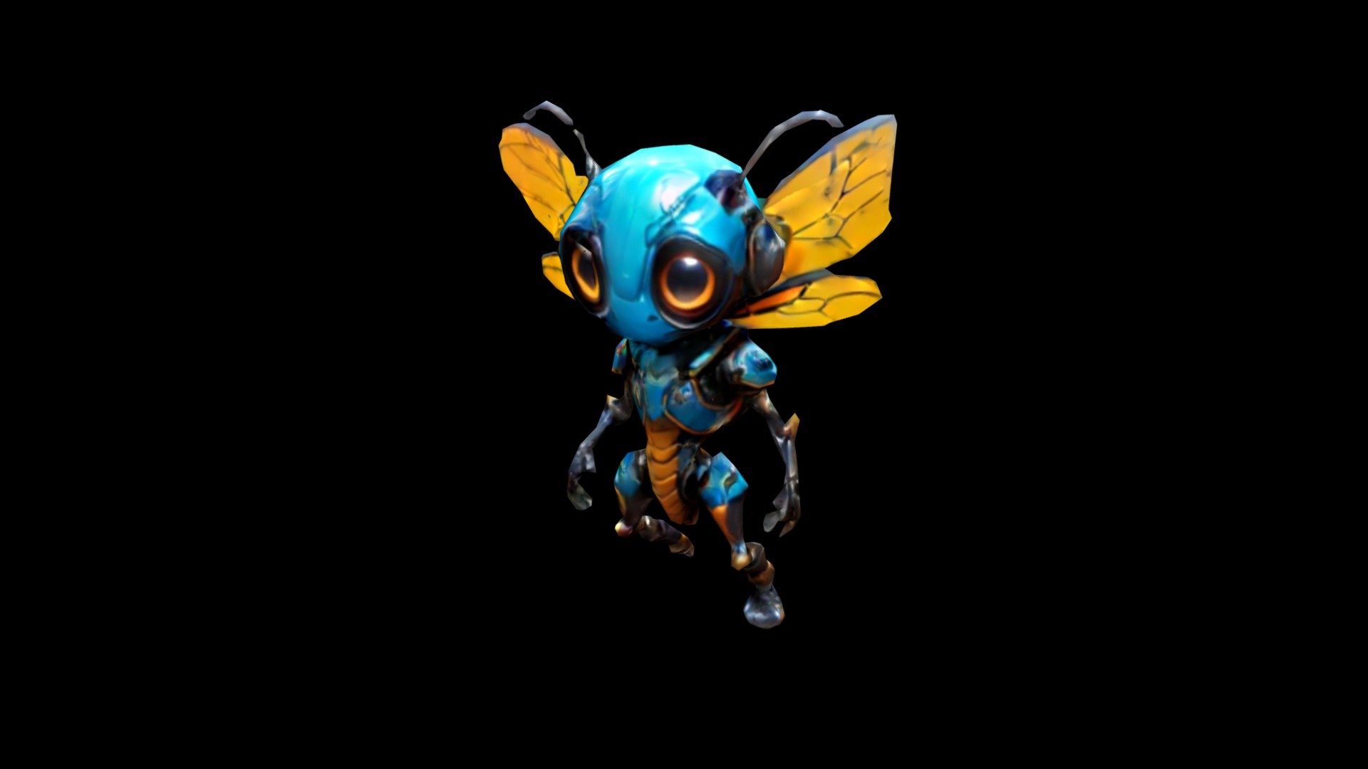 "The Bug Tribe member, a mix of insect and human - Download Free 3D ...