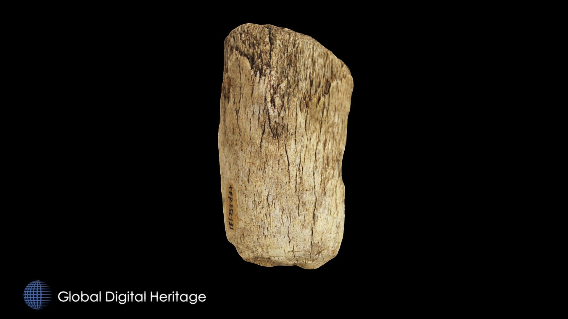 XFP-052 Whale-bone wedge, Sanak Island, Alaska. - Download Free 3D model by Global Digital ...