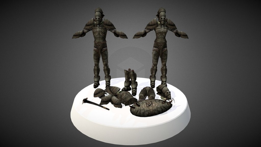 Silt Strider Armor [RR Version] - 3D model by Siberian Crab ...