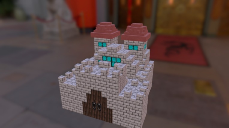Cube Castle - 3D model by Lix3nn [8f9c479] - Sketchfab
