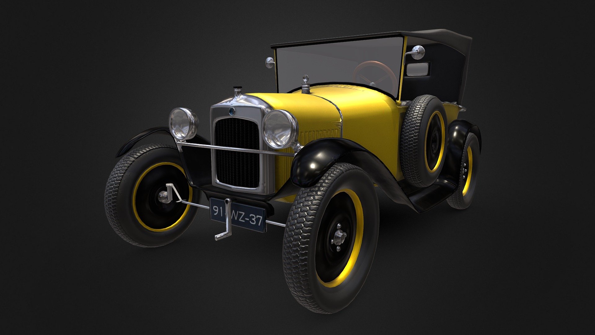 CITROEN TYPE C - Buy Royalty Free 3D model by L'Atelier 5D ...