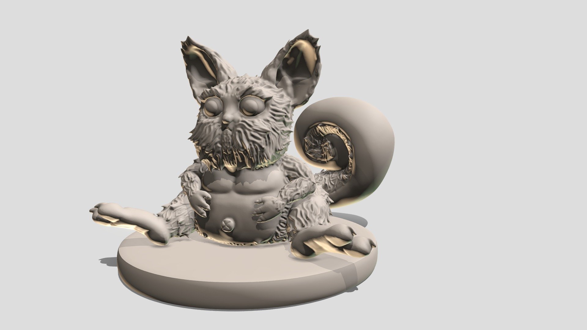Monster Sculpt - 3D model by Scorange3D [8f9f031] - Sketchfab