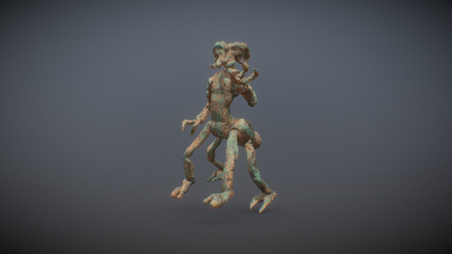 Monster Medium Sculpt - 3D model by luiscarloscg [8f9f0b7] - Sketchfab