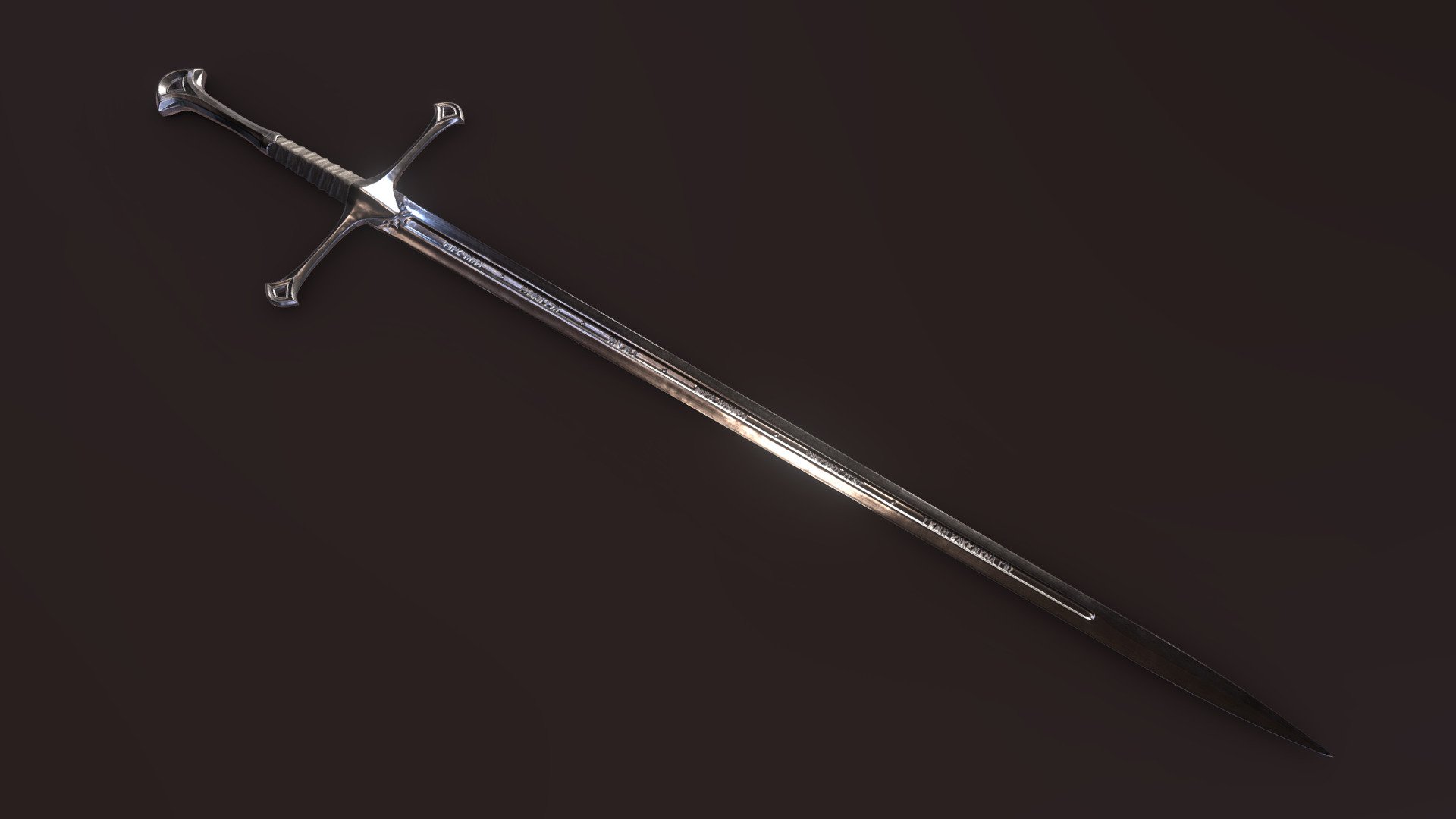 Narsil - 3D model by alexknight [8f9f1c4] - Sketchfab