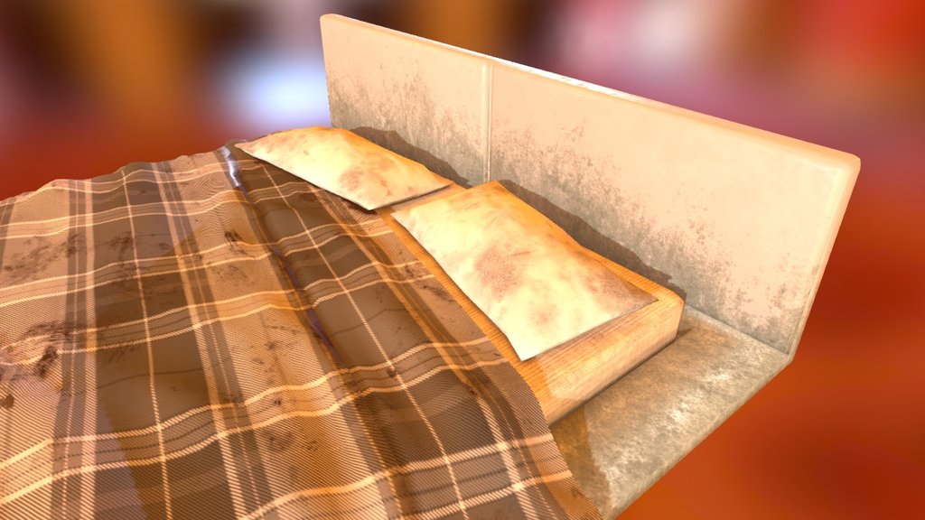 Post apocalypse bed - 3D model by AndreaDev3d [8fa02d6] - Sketchfab
