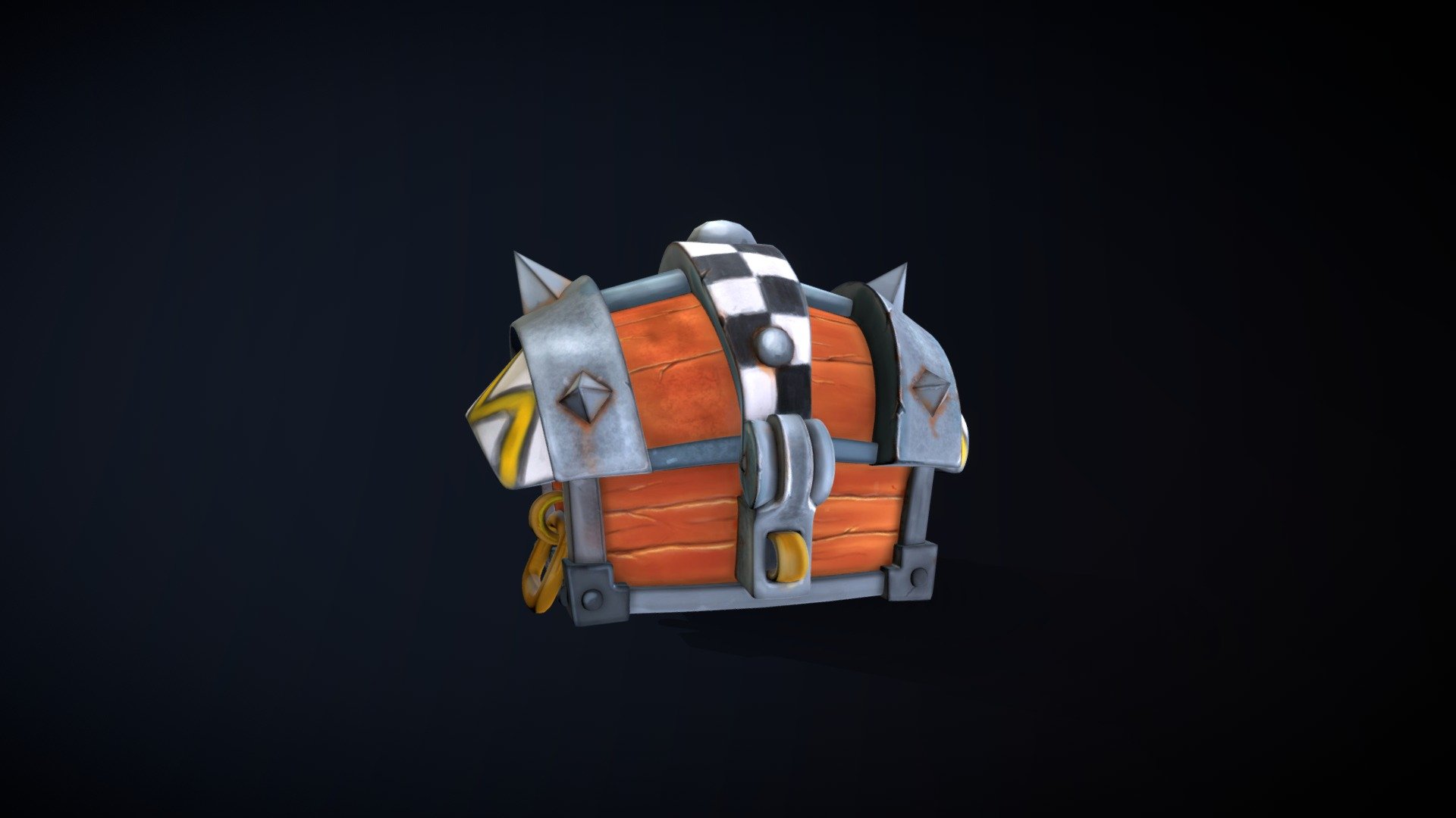 orc chest - 3D model by artvertex [8fa0603] - Sketchfab