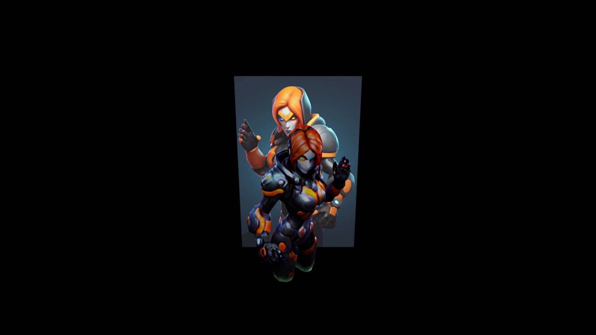 cartoon character holding a gun. The character - Download Free 3D model ...