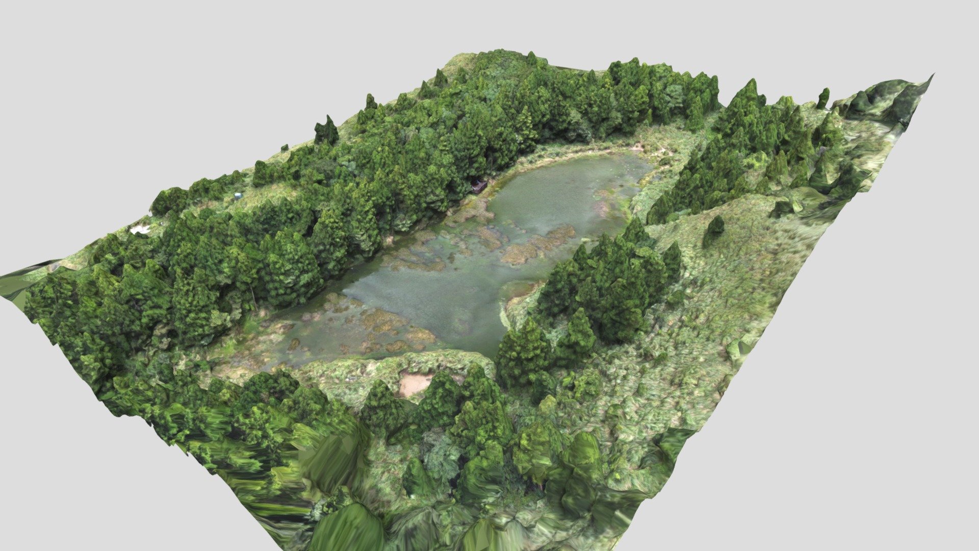 Taiwan Yangmingshan - Menghuan Pond - Download Free 3D model by ...
