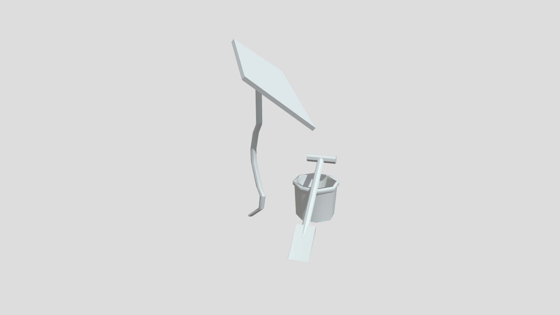 By The Ocean - 3 Simple Props - 3D model by Kyan_R [8fa3aaa] - Sketchfab
