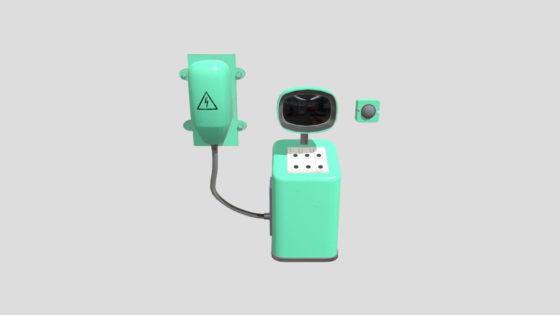 Wall Tech - Download Free 3D model by matthew_bellew [8fa3d68] - Sketchfab