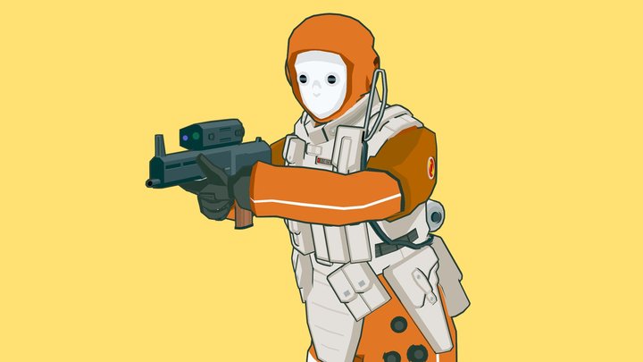 Cel-shaded 3D models - Sketchfab