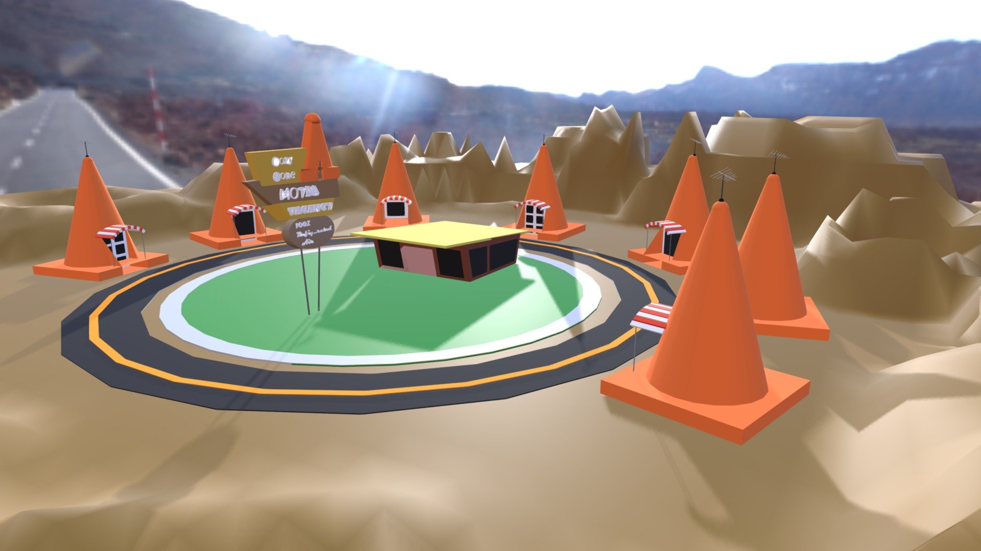 Cozy Cone - 3D model by Just BK (@JustBK) [8fa7021] - Sketchfab