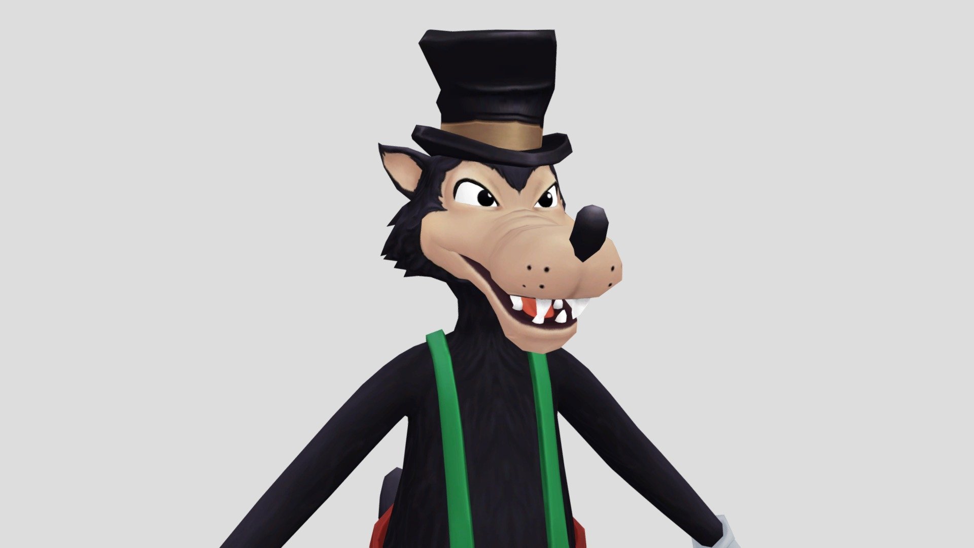 The Big Bad Wolf - Download Free 3D model by ThisIsntAPerson [8fab529 ...