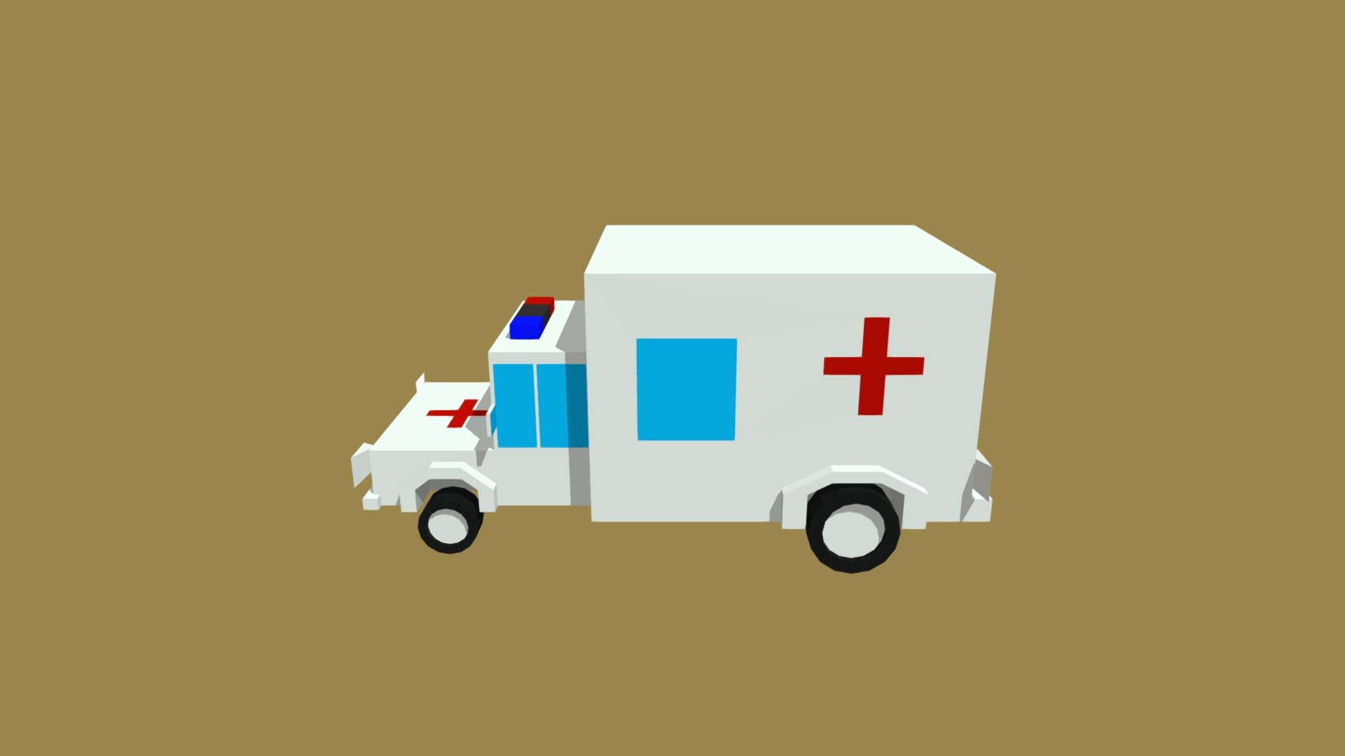 Ambulance Car Model - 3D model by fess94 [8fb0b3e] - Sketchfab