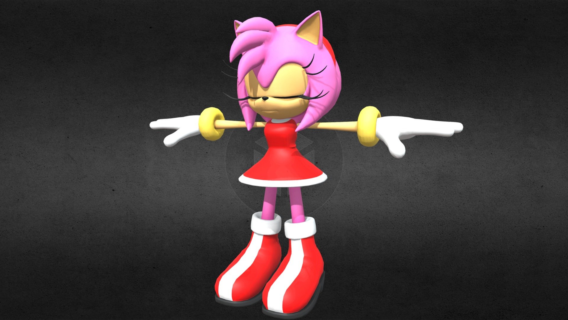 SA2 HD Amy Rose - Download Free 3D model by DetexkiModels [8fb138c ...