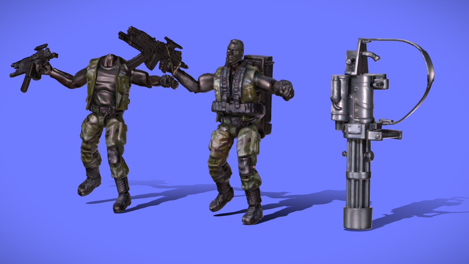 2009 GI-JOE - HEAVY-DUTY - 3D SCAN - Buy Royalty Free 3D model by ...