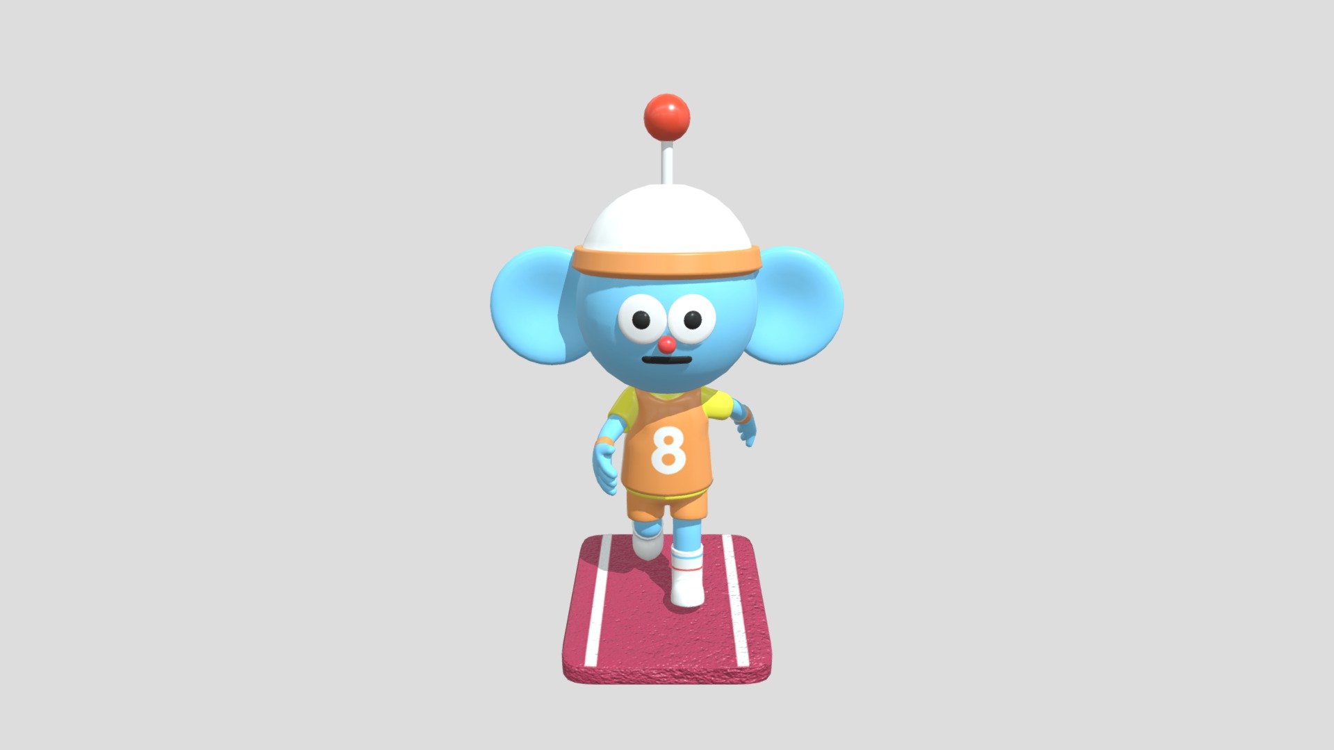 MOMO_running_0628 - 3D model by rm08120711 [8fb37f8] - Sketchfab