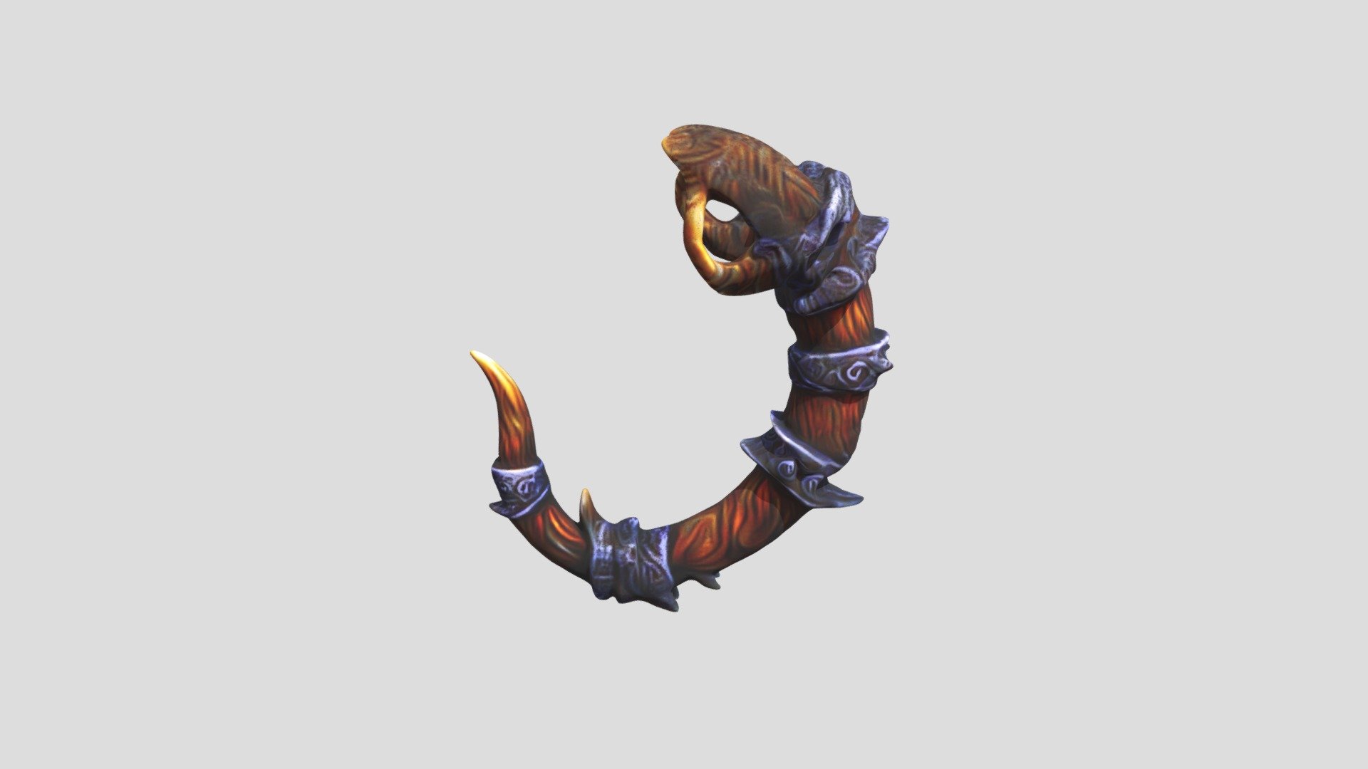 Wooden Horns - 3D model by martinnarchi886 [8fb4332] - Sketchfab